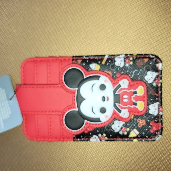 Loungefly | Bags | Mickey Mouse Food Icons Card Holder | Poshmark